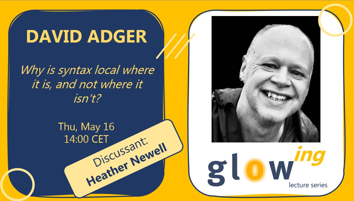 4. GLOWing lecture – GLOW Linguistics